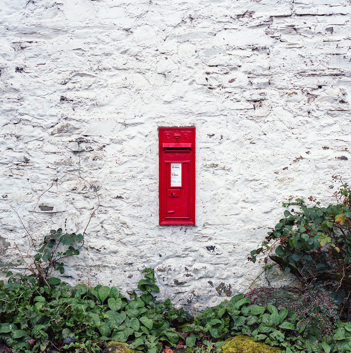 Photos of Iconic British Red Post Boxes in the Lake District National ...