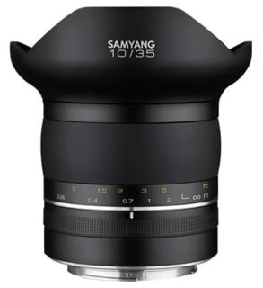 Samyang XP 10mm f/3.5 is the World's Widest Rectilinear Prime Lens ...