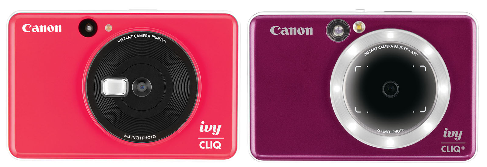 Canon Jumps Into Instant Cameras with the IVY CLIQ and CLIQ+ | PetaPixel