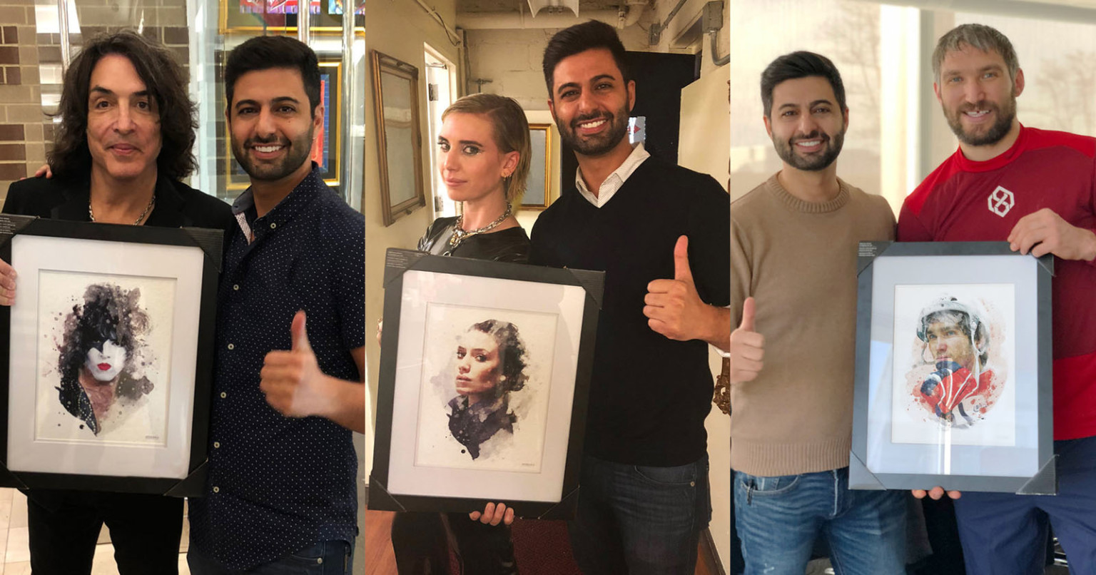 Trading Portraits for Backstage Photos with My Favorite Celebrities ...