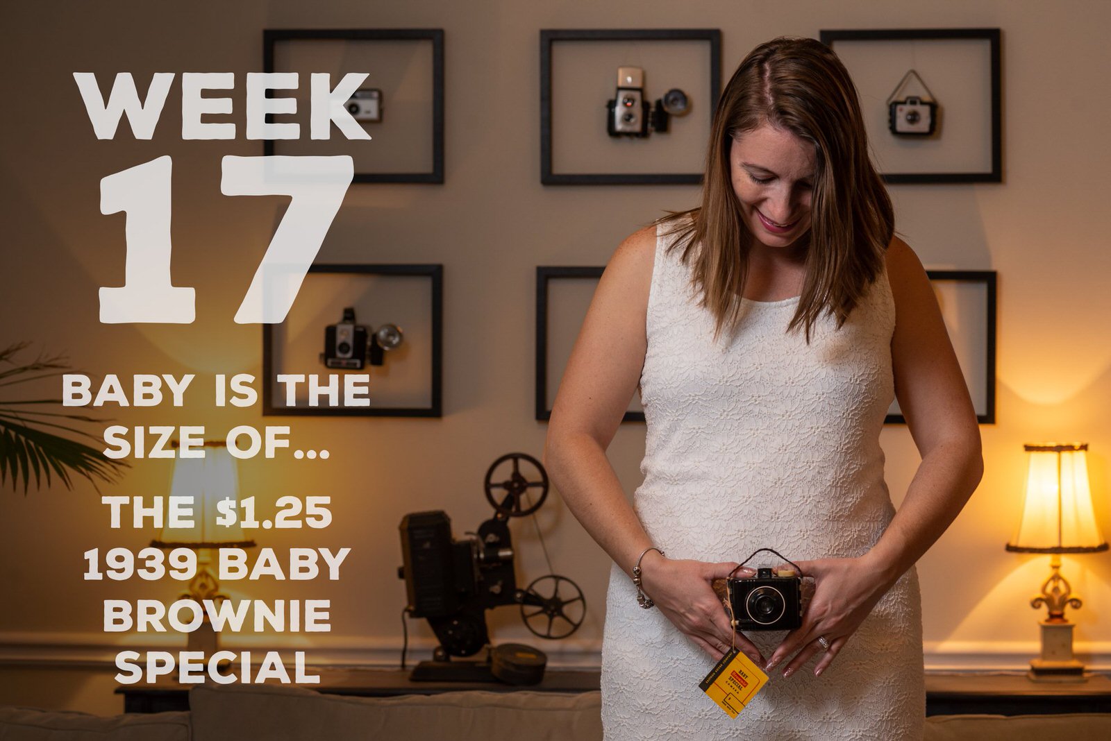 These Baby Bump Photos Use Camera Gear for Size Comparisons | PetaPixel
