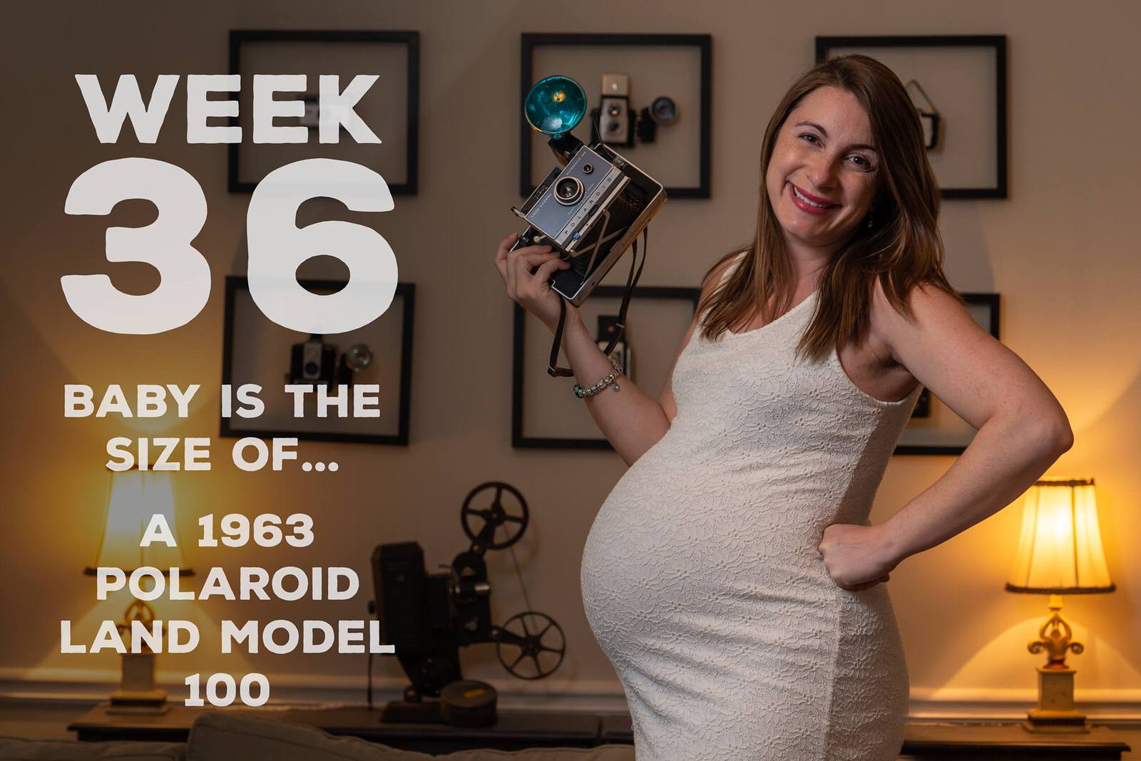 These Baby Bump Photos Use Camera Gear for Size Comparisons | PetaPixel