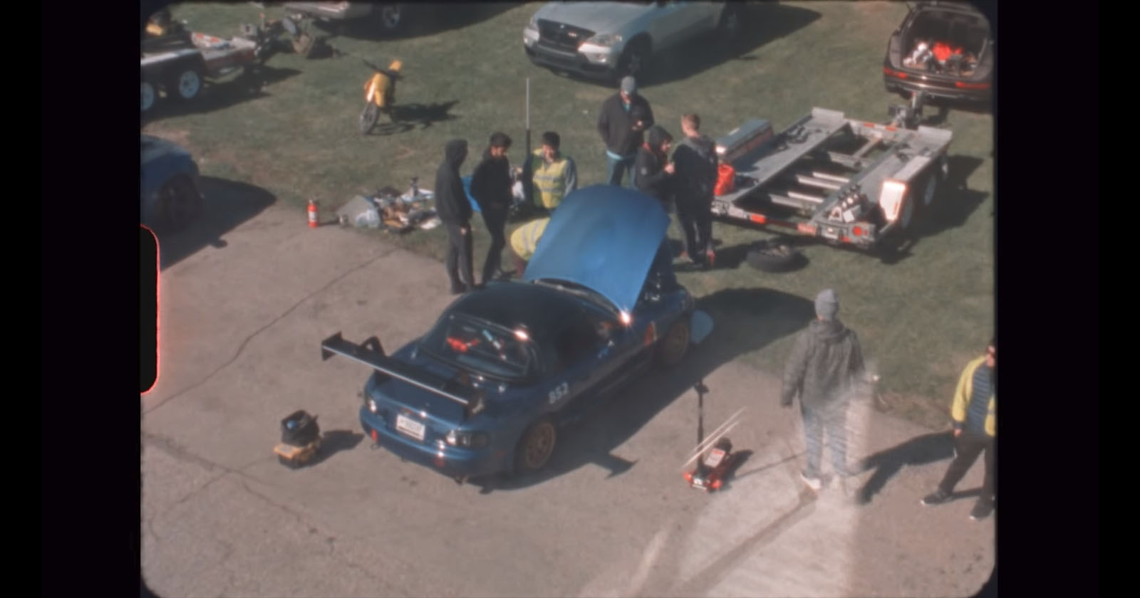 This is a Modern Car Race Shot with a 1968 Super 8 Camera | PetaPixel