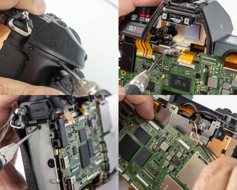 Panasonic S1R Teardown: A Peek Inside Panasonic Full-Frame Mirrorless ...