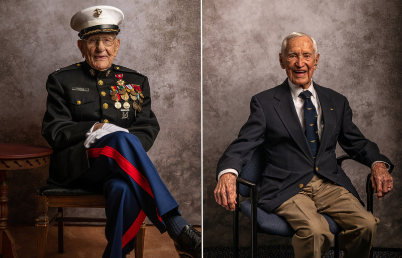Portraits of Honor: Photographing the Last of the WWII Veterans | PetaPixel