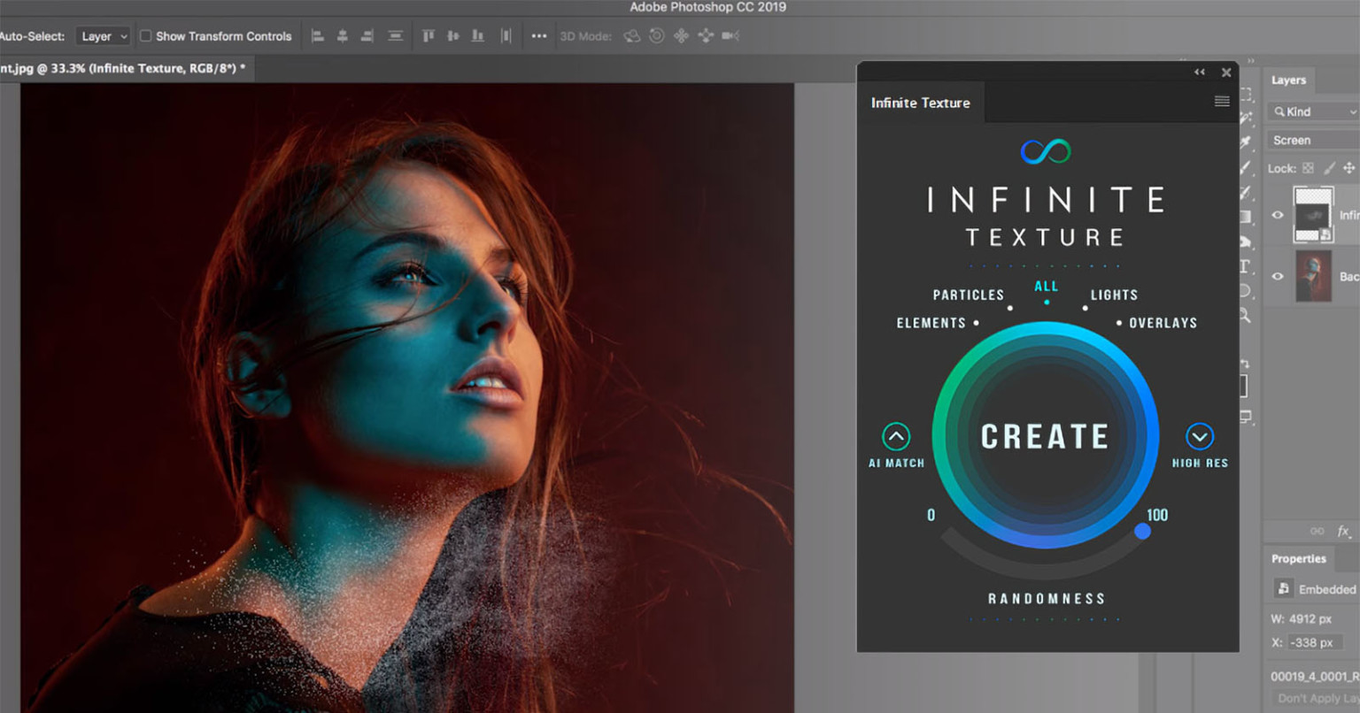 Infinite Texture Panel is an AI-Powered Texture Tool for Photoshop ...