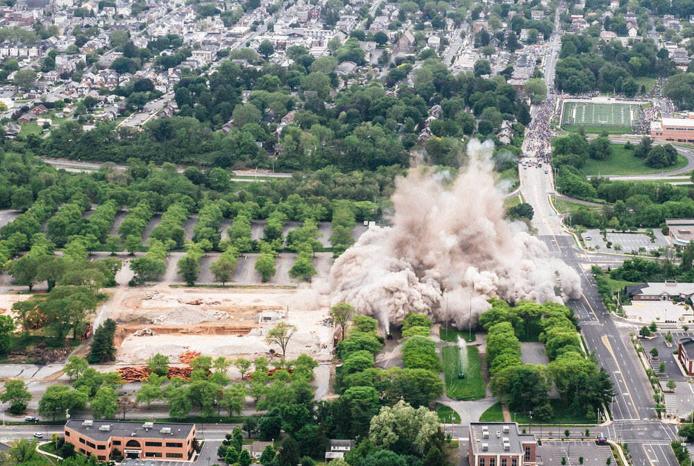 Photographing the Demise of Martin Tower | PetaPixel