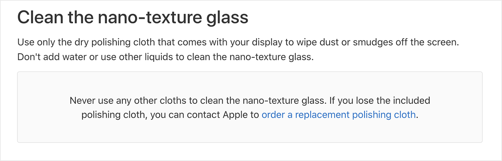 Apple's Nano-Texture Pro Display XDR Can ONLY Be Cleaned with a Special ...