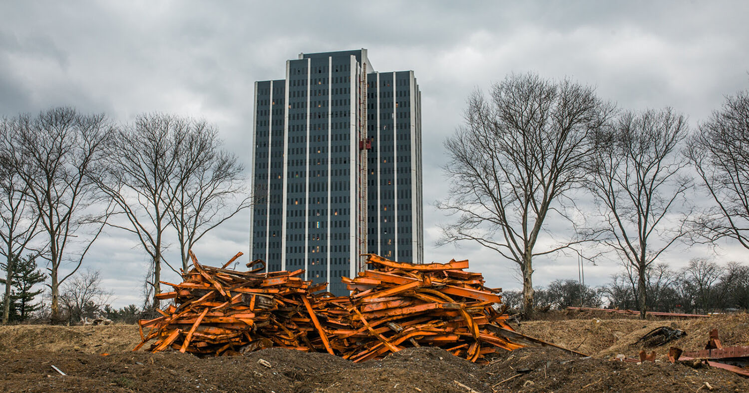 Photographing the Demise of Martin Tower | PetaPixel