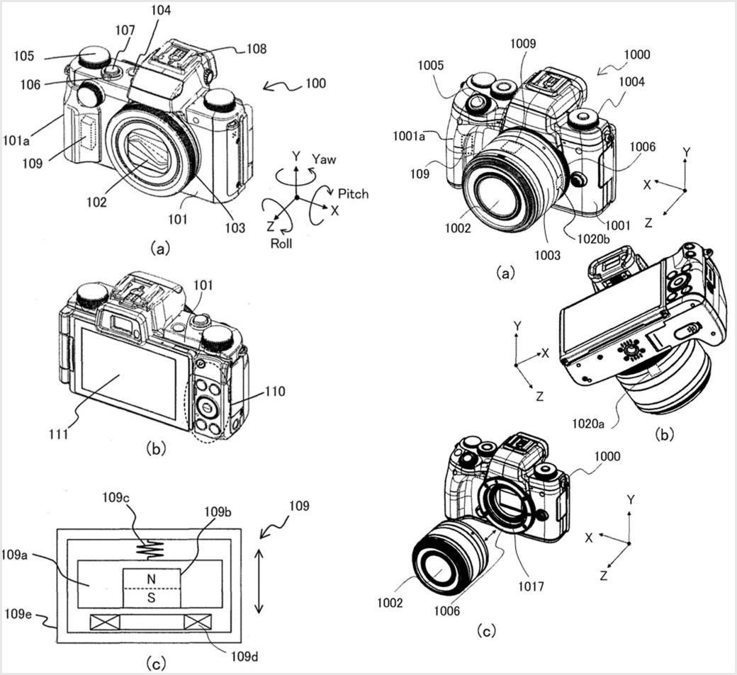 New Canon Patent Shows IBIS System for EOS M and PowerShot Cameras ...
