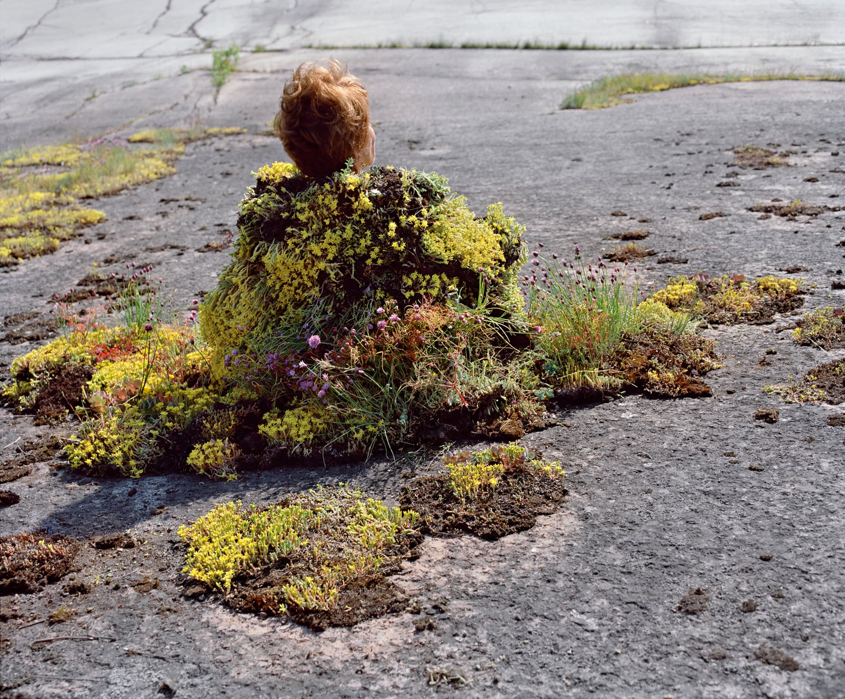 Creative Portraits of Humans Blended Into the Surrounding Landscape ...