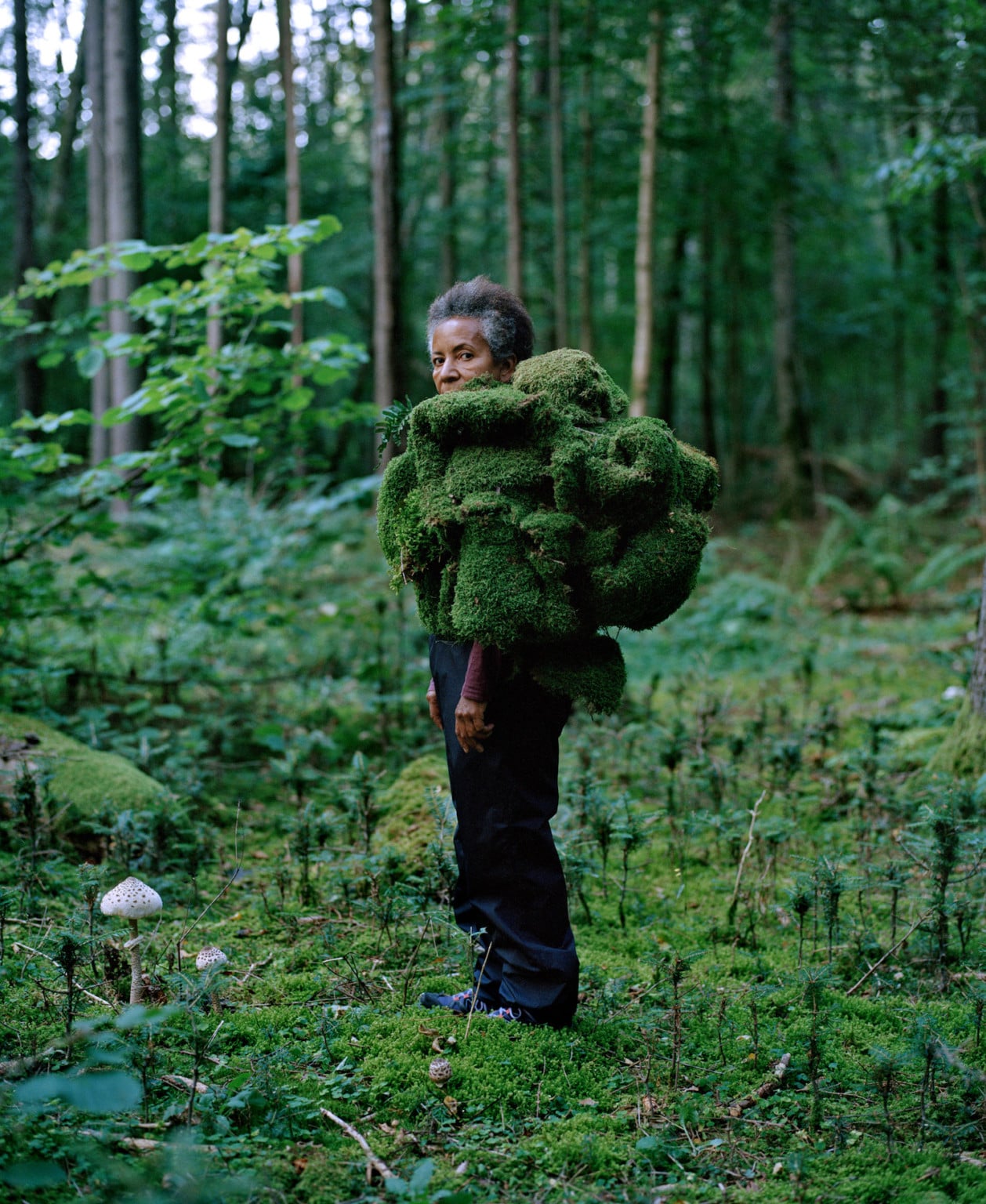 Creative Portraits of Humans Blended Into the Surrounding Landscape ...