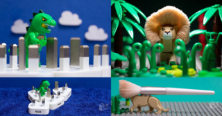 Photographer Uses Household Items to Create Miniature Worlds for His ...