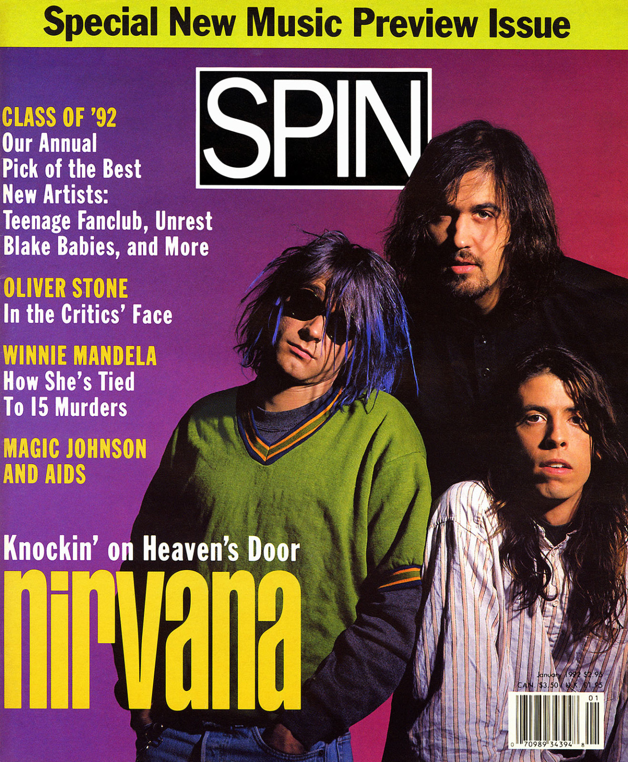 Photographer Selling Copyright to Nirvana's First Major Magazine Cover ...