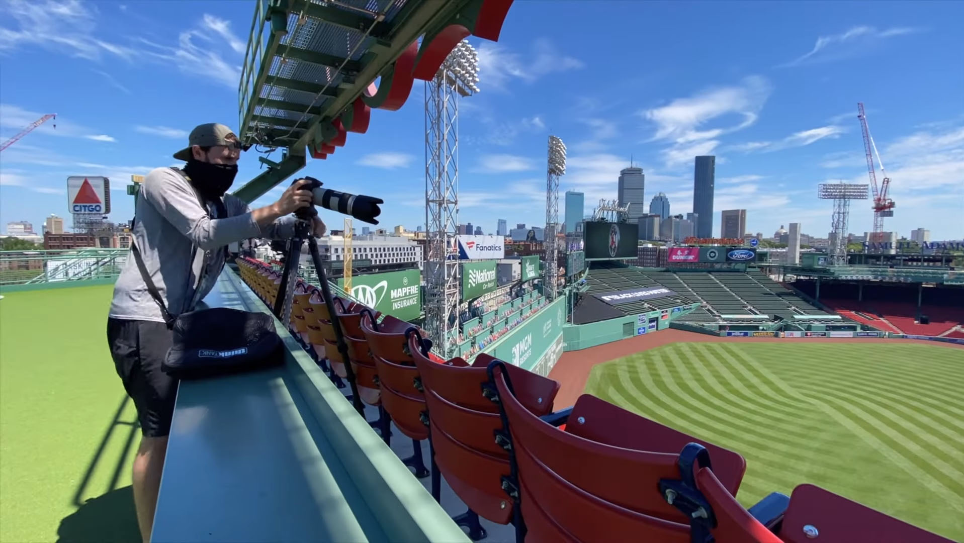 Shooting Major League Baseball in an Empty Stadium During the Pandemic ...