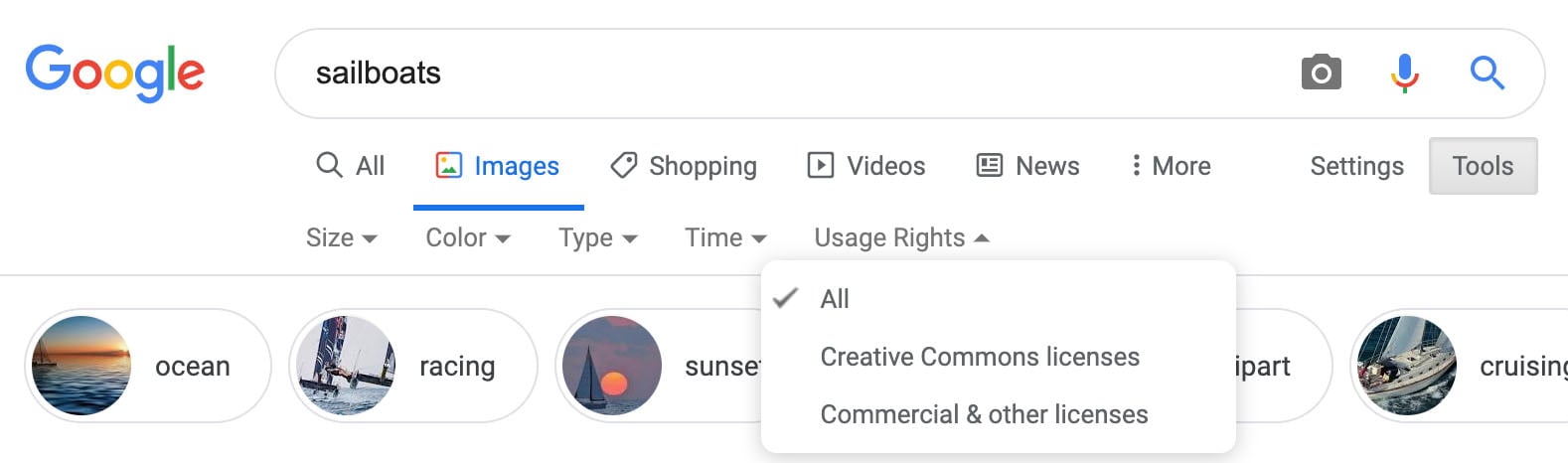 Google Images Launches 'Licensable' Badge and Search Filter | PetaPixel