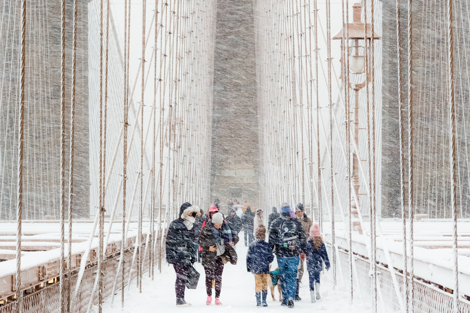 Brooklyn Bridge Blizzard Photo Wins Weather Photographer of the Year ...