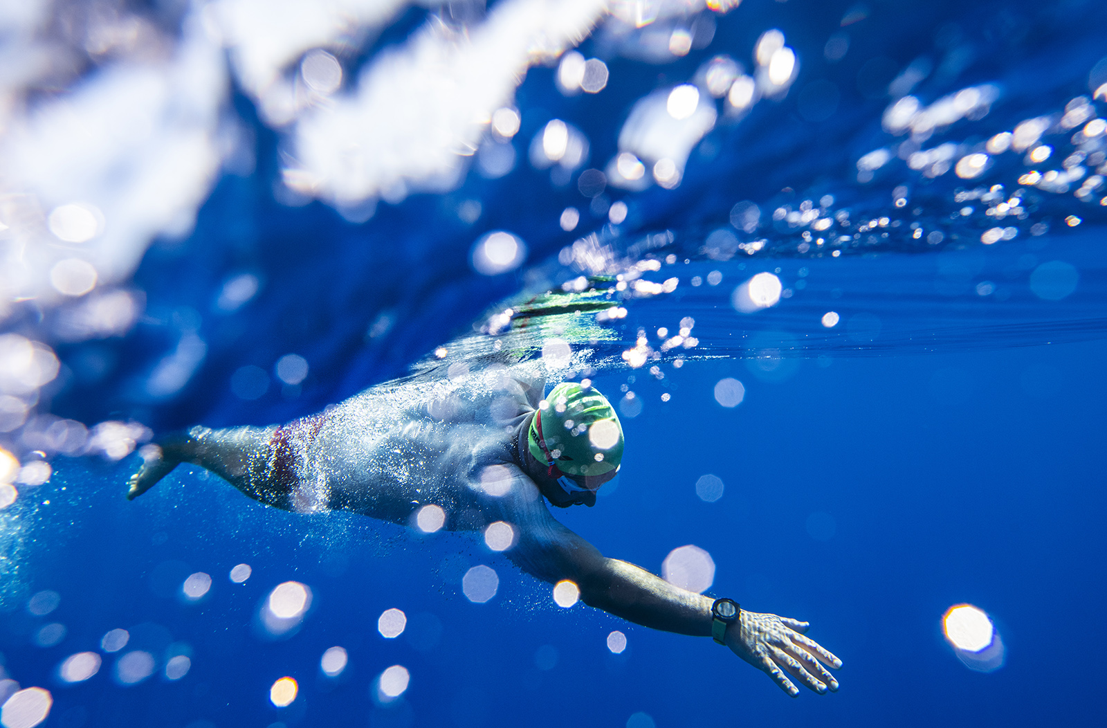 These Photos Document an Incredible 28-Hour, 62-Mile Open-Water Swim ...