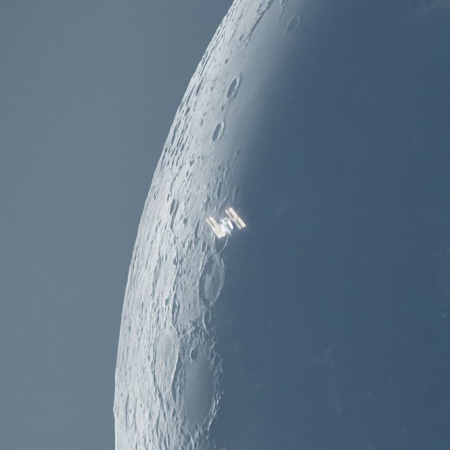 Photographer Catches the ISS Crossing the Sun and Moon | PetaPixel