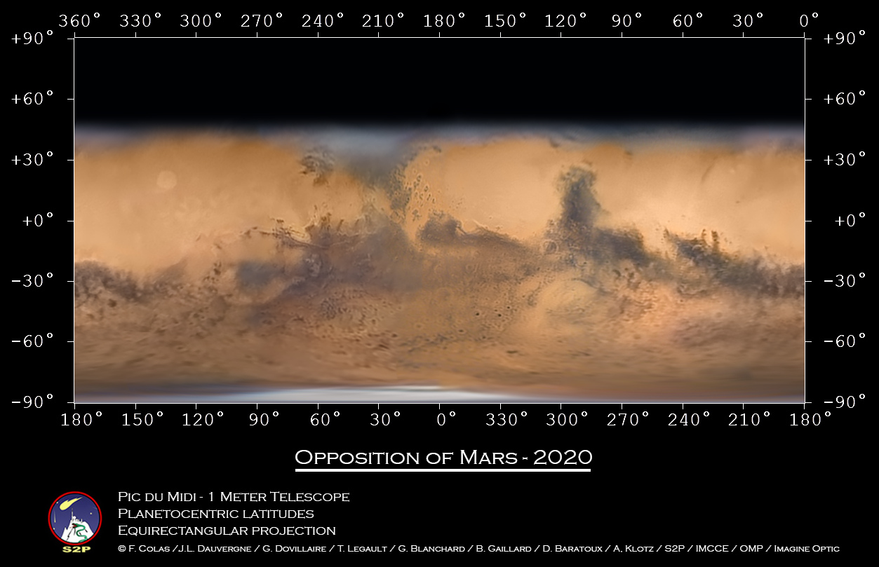 The Best Global Map of Mars Ever Shot from Earth's Surface | PetaPixel