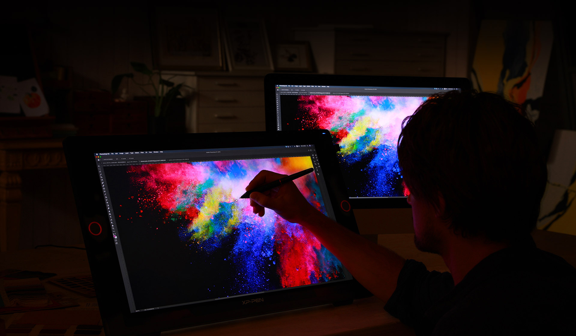 XP-Pen Artist Pro 24 Review: Editing Photos on a 24-Inch Pen Display ...