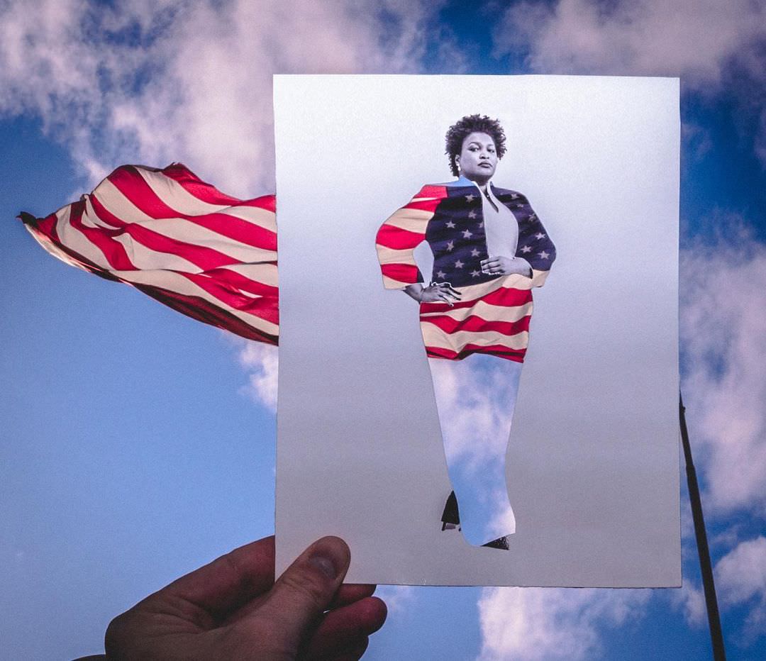 This Artist Cleverly Fills Photo Cutouts with Real-World Scenes | PetaPixel