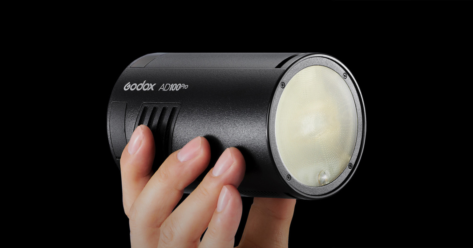 Godox Unveils Cylinder-Shaped AD100Pro Pocket Flash | PetaPixel
