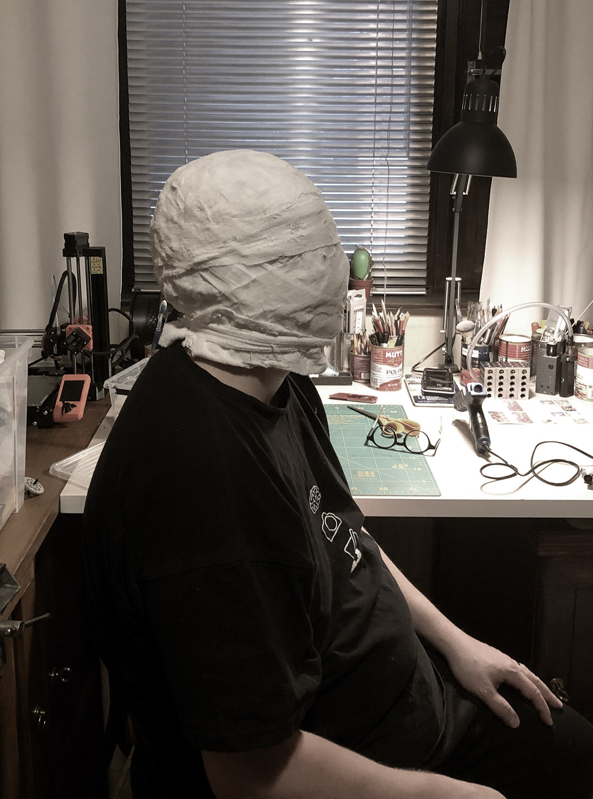 The Dark Room: Shooting a Series with Life-Size Models and 1:6 Scale ...