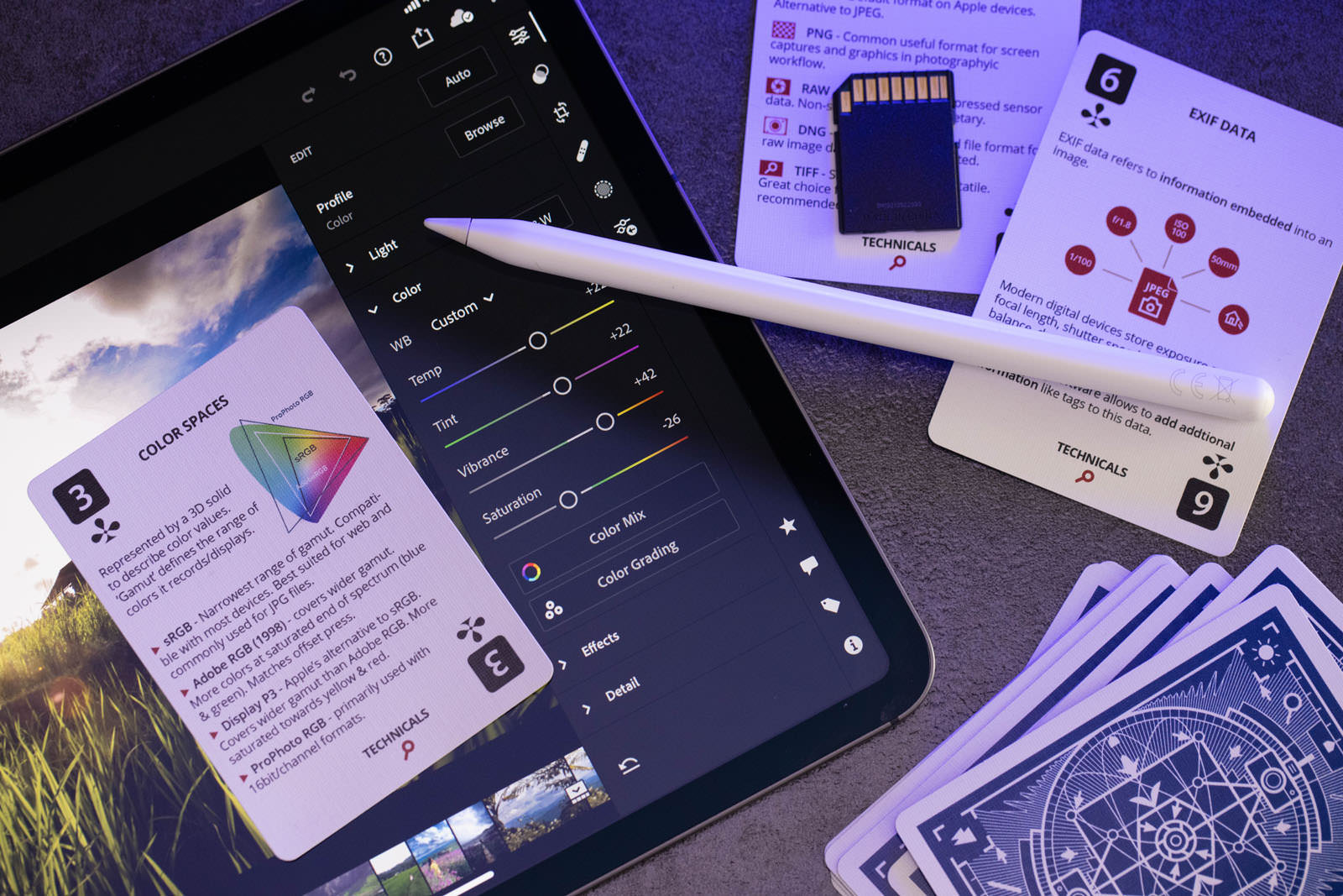 These Playing Cards Double as Photo-Editing Cheat Sheets | PetaPixel