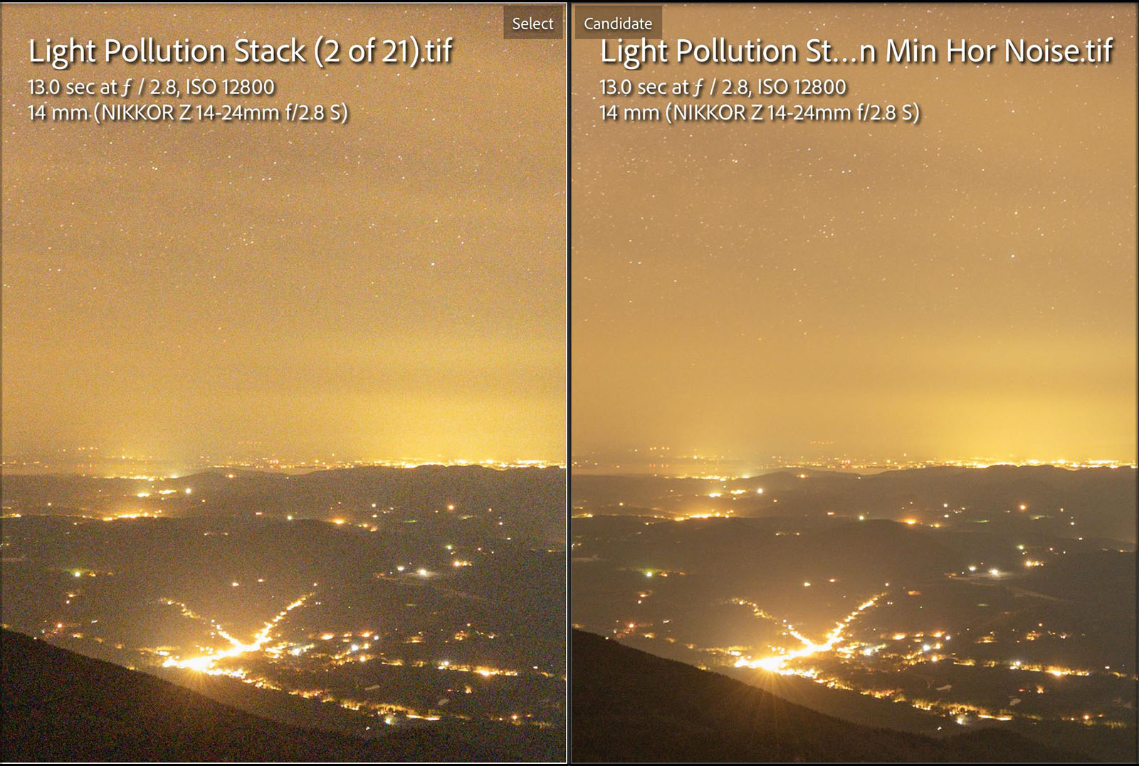 How to Shoot Milky Way Photos with Image Stacking to Clean Up Noise ...