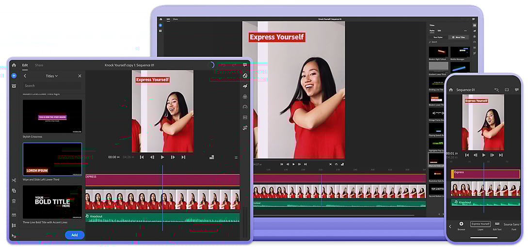 Templates For Premiere Rush