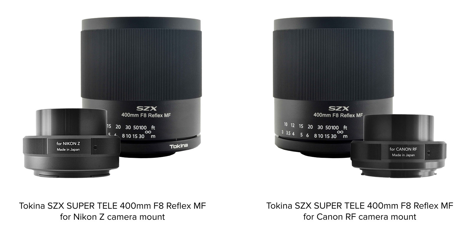 Tokina's 400mm f/8 Reflex Lens Now Available for Canon RF and Nikon Z ...