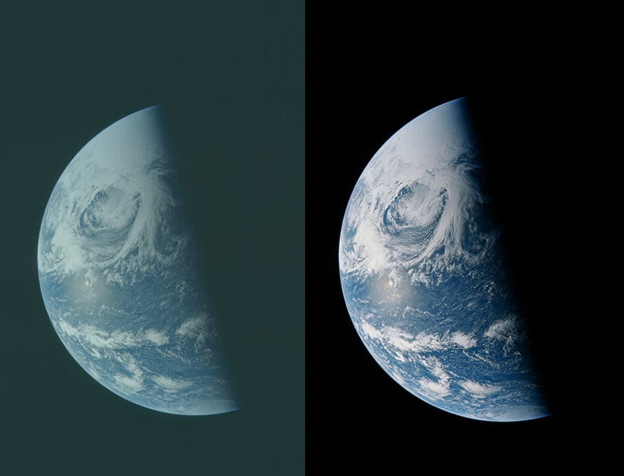 This Guy Remastered Photos of Earth Shot by Apollo Astronauts | PetaPixel