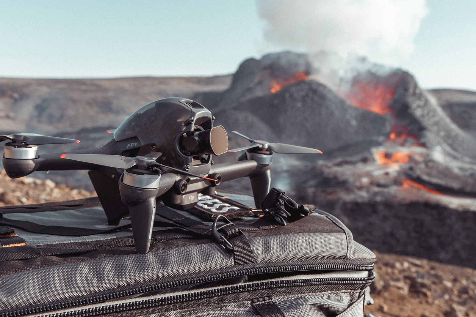 What it is Like to Fly a Drone Near a Volcano... And Then Crash It ...