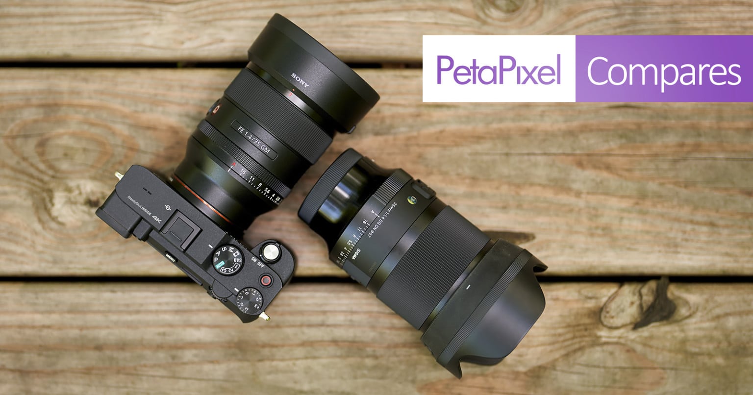 Sigma Versus Sony: Which E-Mount 35mm f/1.4 Lens is Better? | PetaPixel