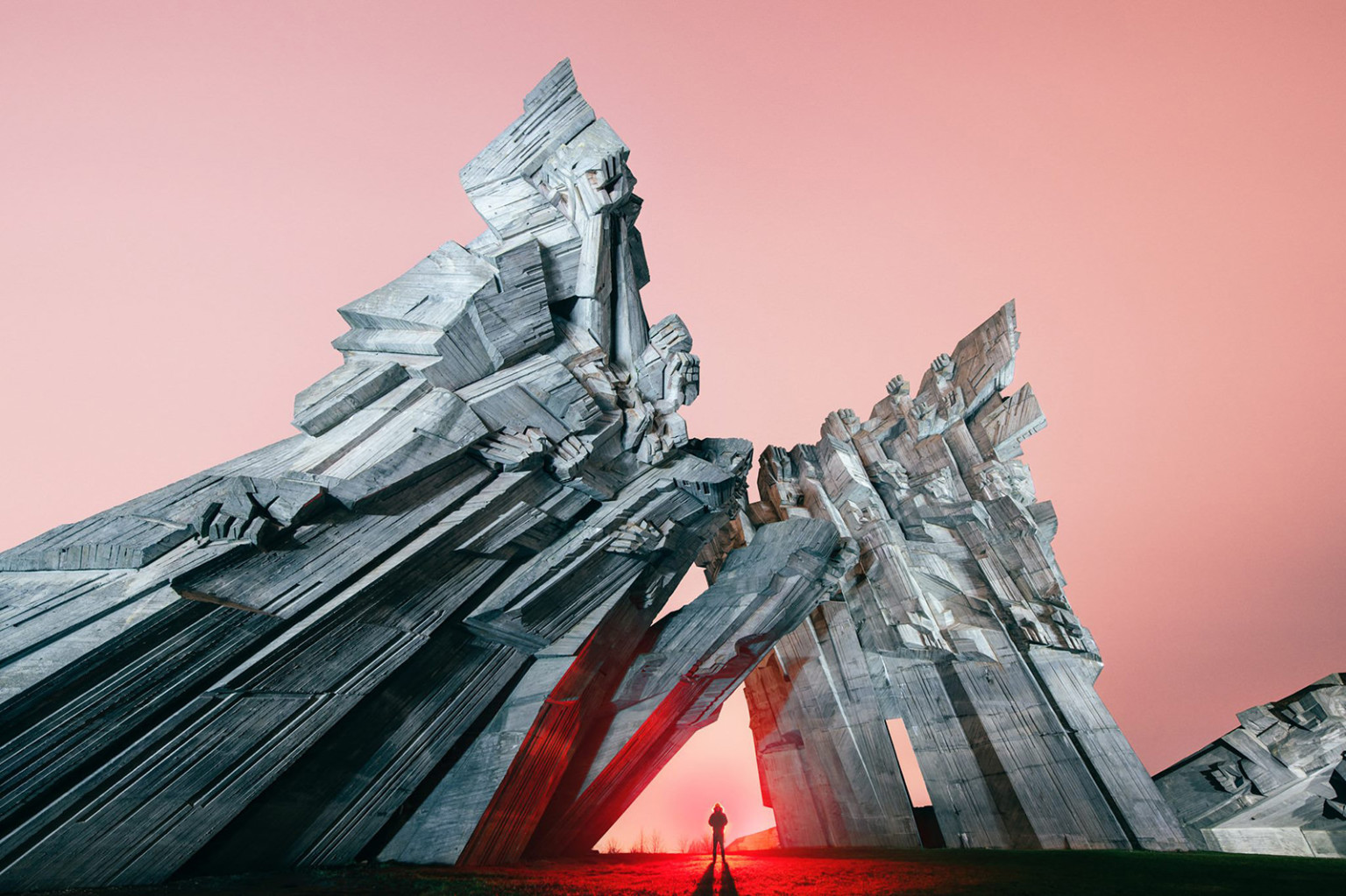 Photographer Turns Abandoned Monuments into Futuristic Art | PetaPixel