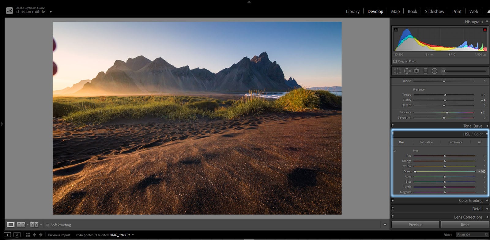 My Color Grading Workflow for Raw Landscape Photos in LR and ACR ...