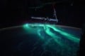 Astronaut Captures Photos of Rare Blue Aurora Illuminated by the Moon ...