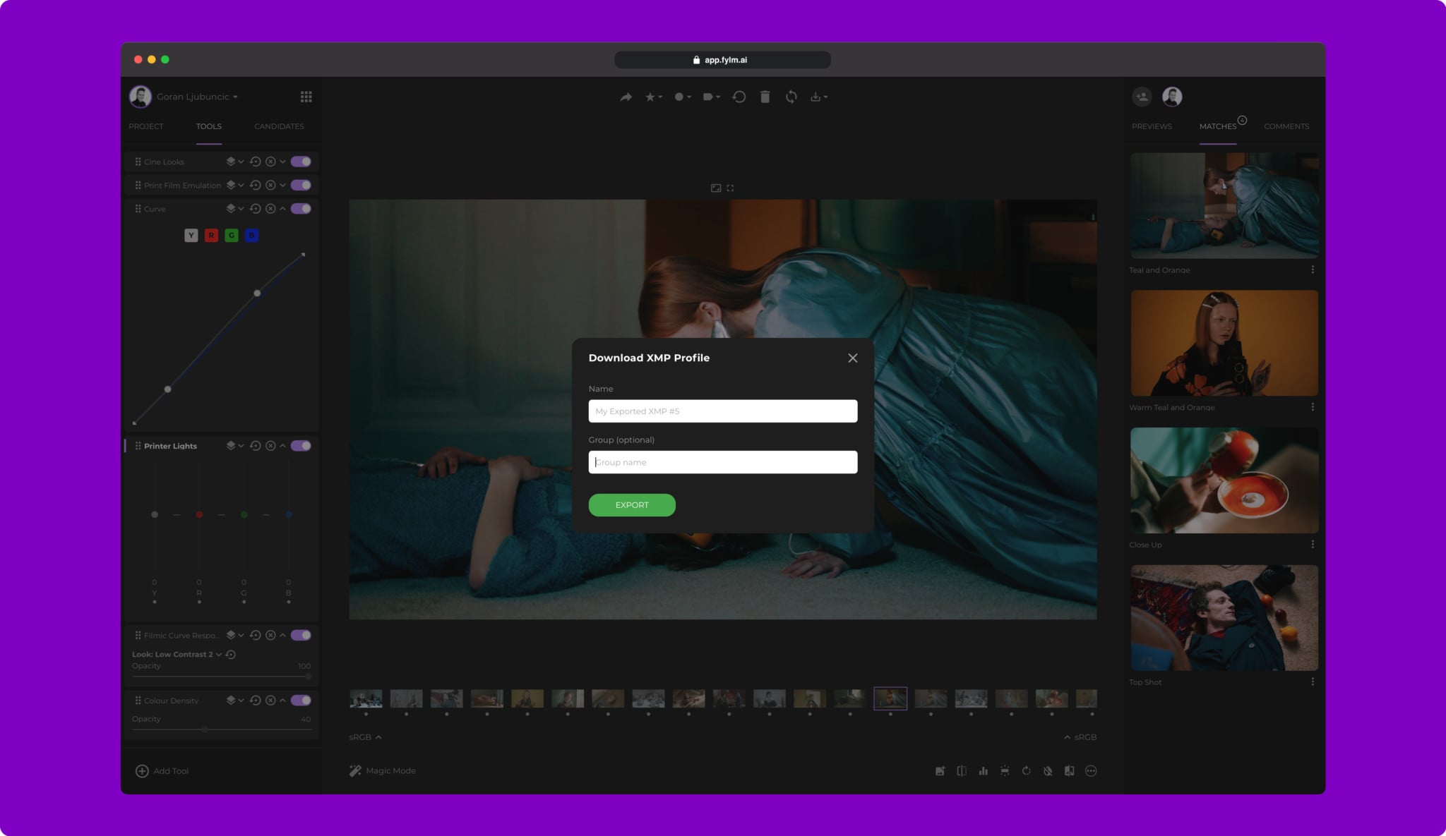 Fylm.ai is a Browser-Based Color Grading Platform for Stills and Video ...