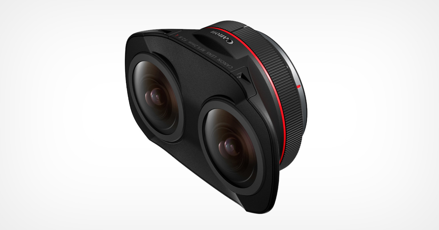 Canon Unveils the RF 5.2mm f/2.8 L Dual Fisheye Lens For VR Capture ...