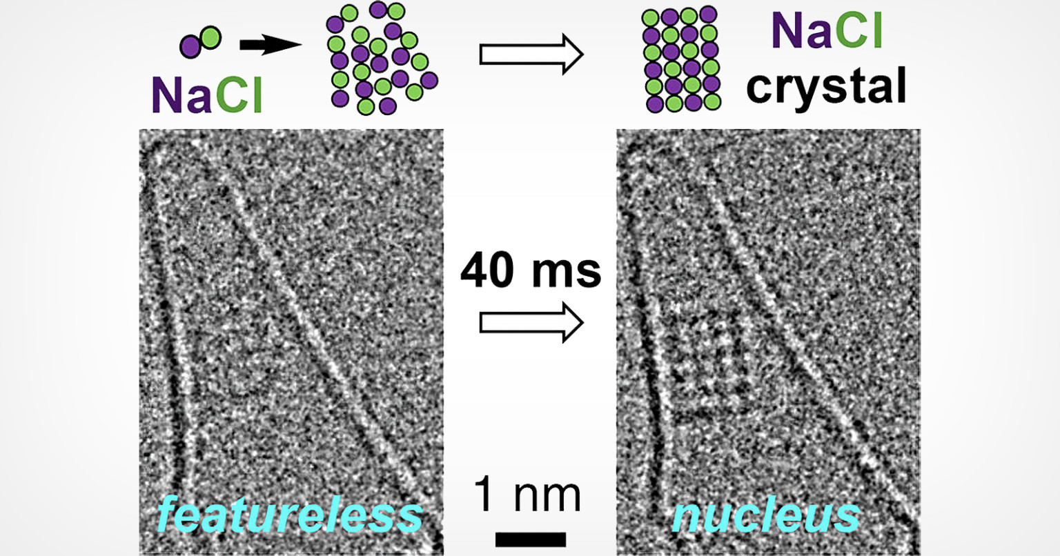 The First Real-Time Atomic Resolution Footage of Salt Crystals Forming ...