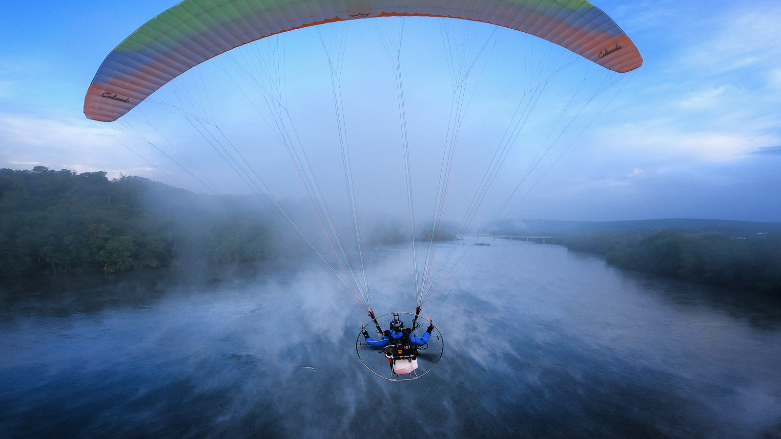 Photographer Paraglides Over West Virginia for Breathtaking Aerial ...