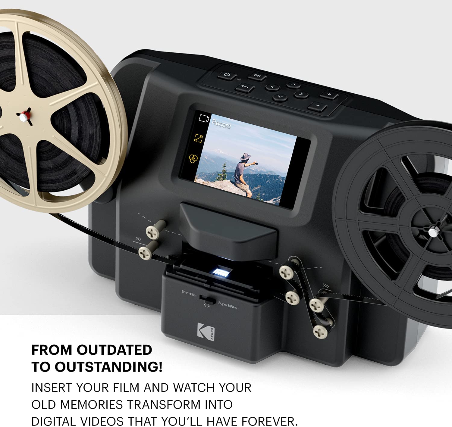 The Kodak Reelz Digitizer Converts 8mm Film Strips into MP4 Files ...