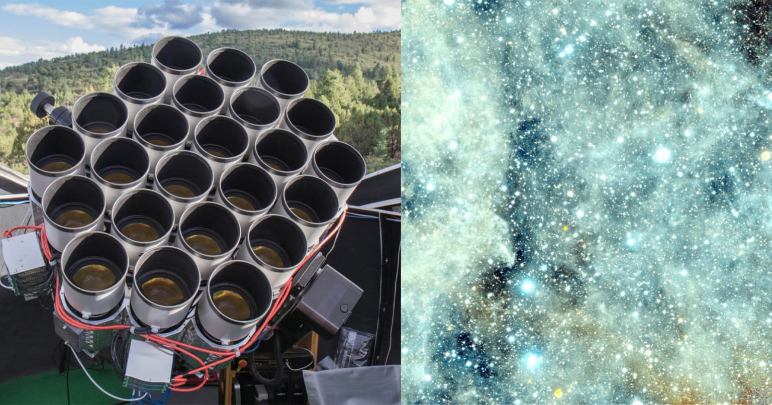 Researchers Bundle 24 400mm Lenses into Massive Telescope Array | PetaPixel