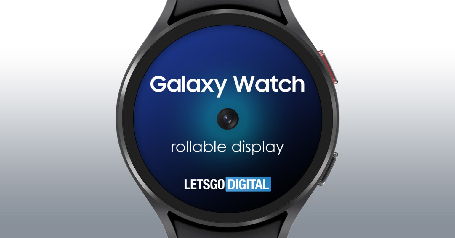 Samsung Designs Smartwatch with Rolling Display and Centered Camera ...