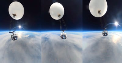The View from a 360-Degree Camera 100,000 Feet Above Earth | PetaPixel