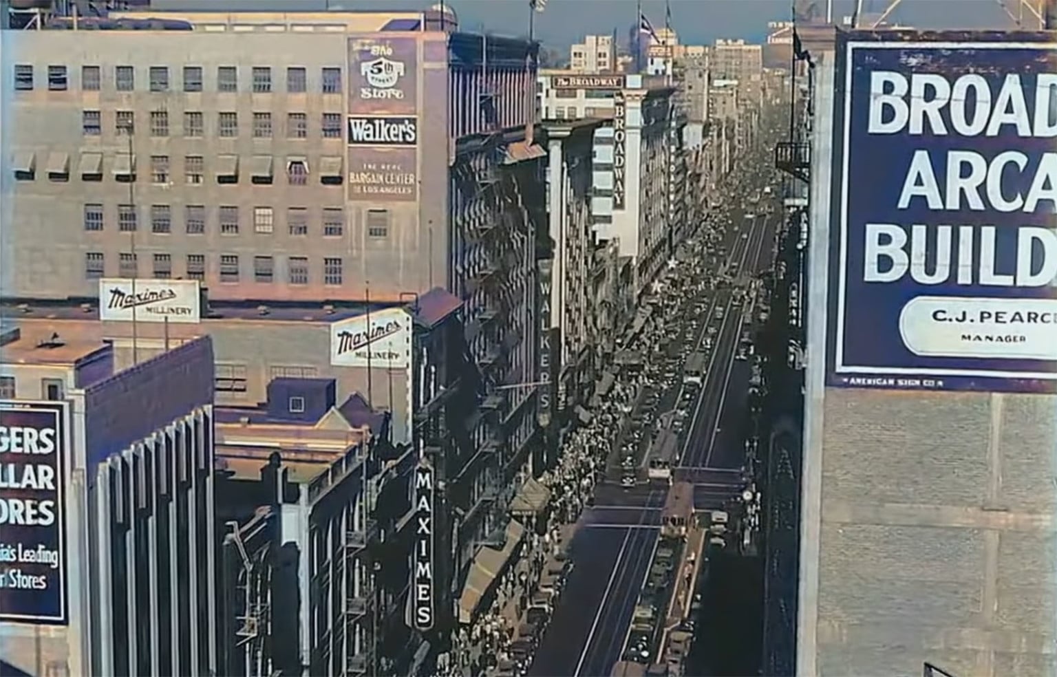 Colorized Footage Reveals What Downtown L.A. Looked Like in the 1930s ...