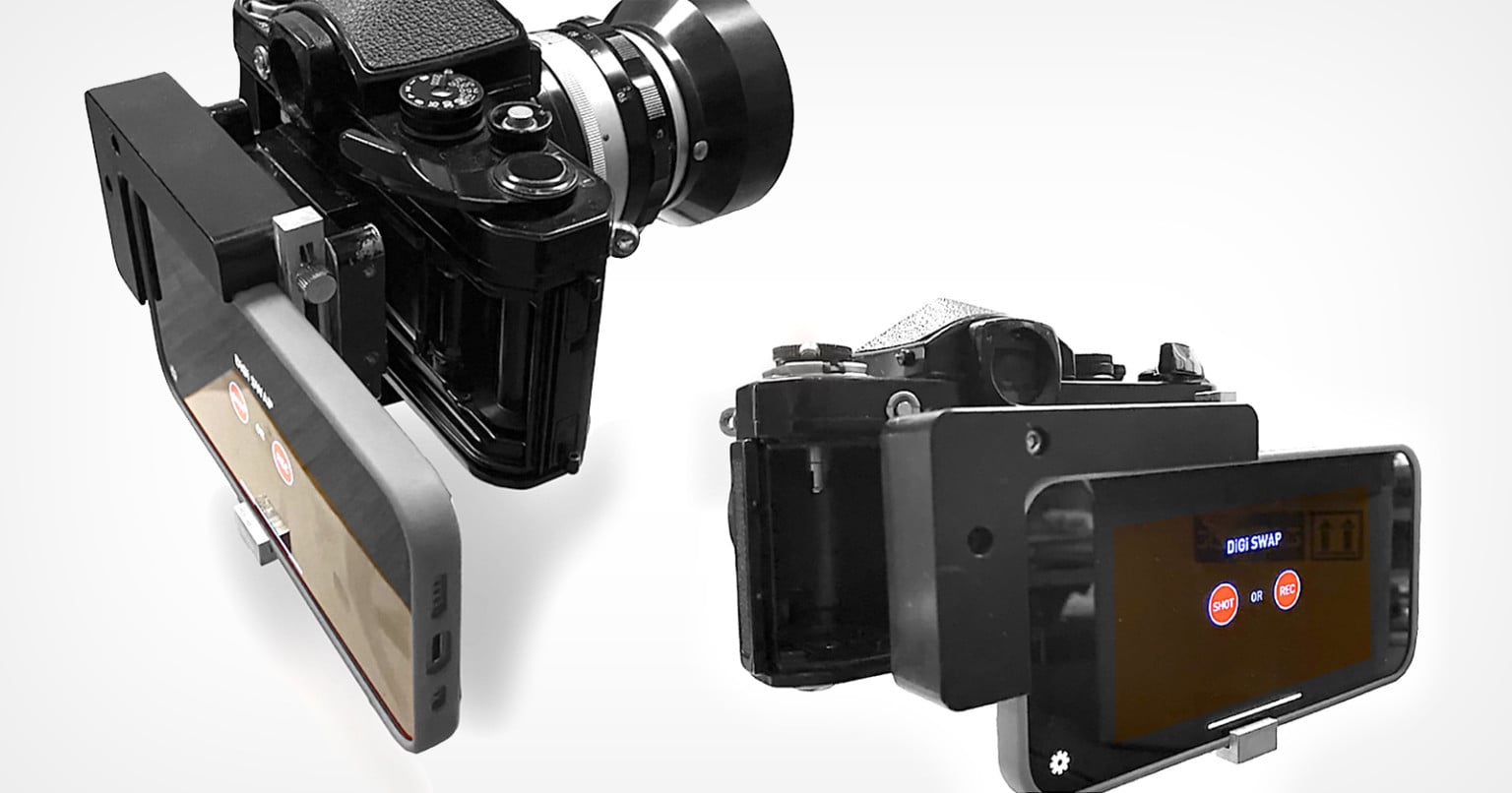 The DiGi Swap Lets Film Cameras Shoot Directly to an iPhone | PetaPixel