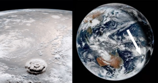 Tonga Volcano Eruption One of the Biggest Ever Captured From Space ...