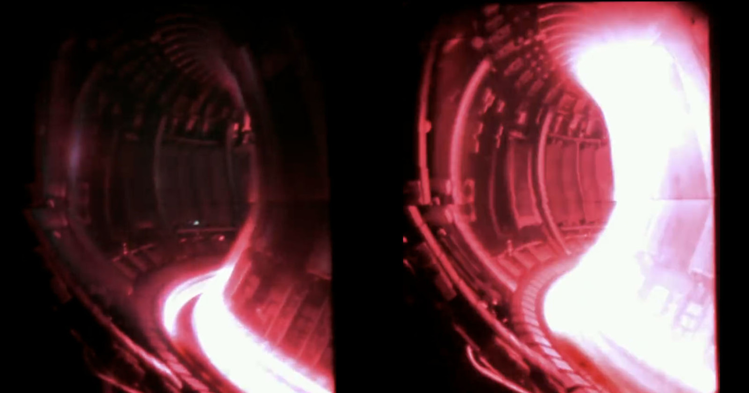 An Amazing Look Inside a Fusion Reactor Doubling the Power Record ...